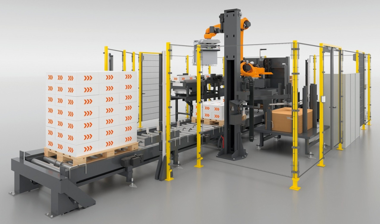 The Compact Class Of Trapo Robot Palletisers Sweets Processing Archive Sweets Processing